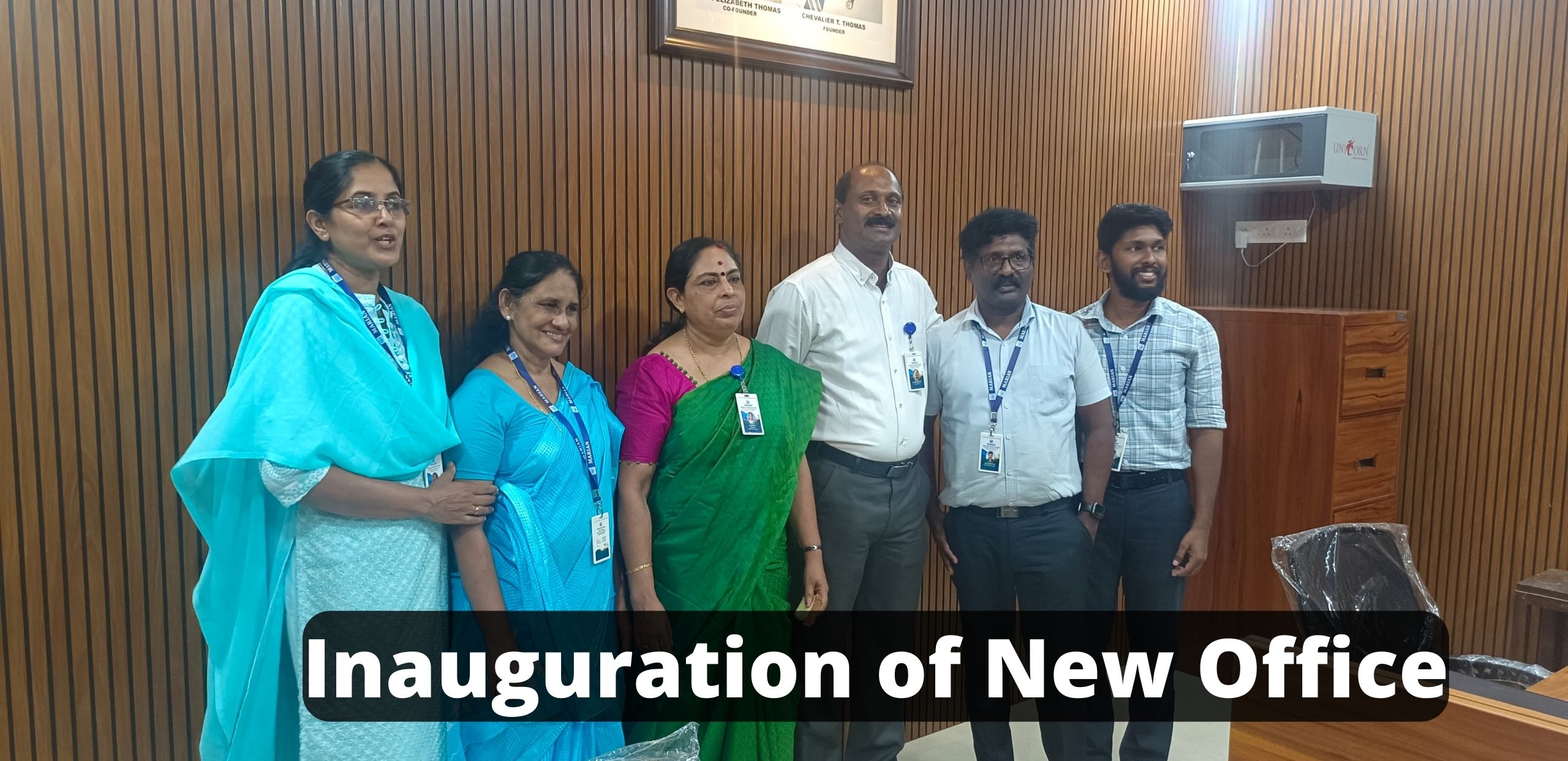 Inauguration of New Office - Marian Senior Secondary School